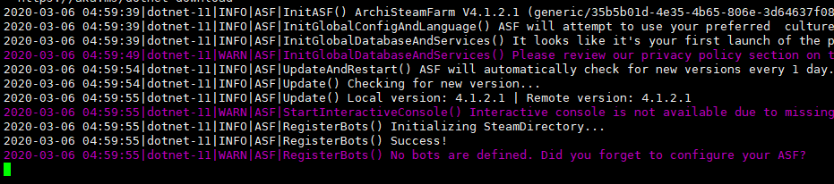基于CentOS8通过Docker配置ASF实现Steam云挂卡 - lchkid's blog | 个人生活工作记录